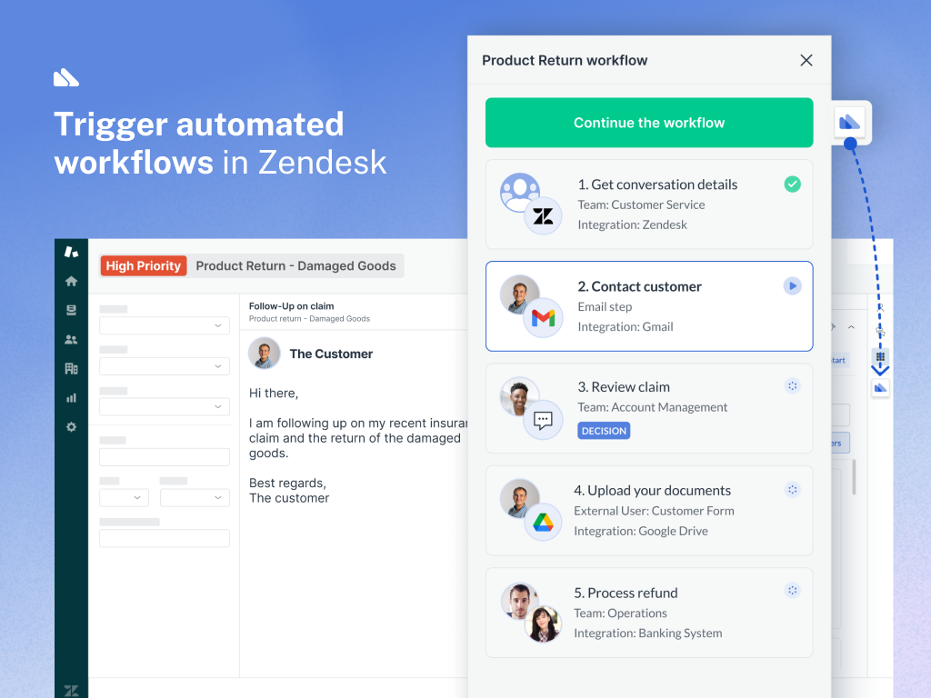Next Matter App Integration with Zendesk Support